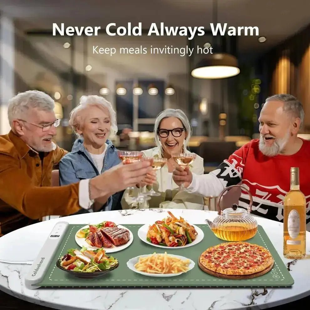 Food Warming Mat--Patented graphene technology – coldsohard